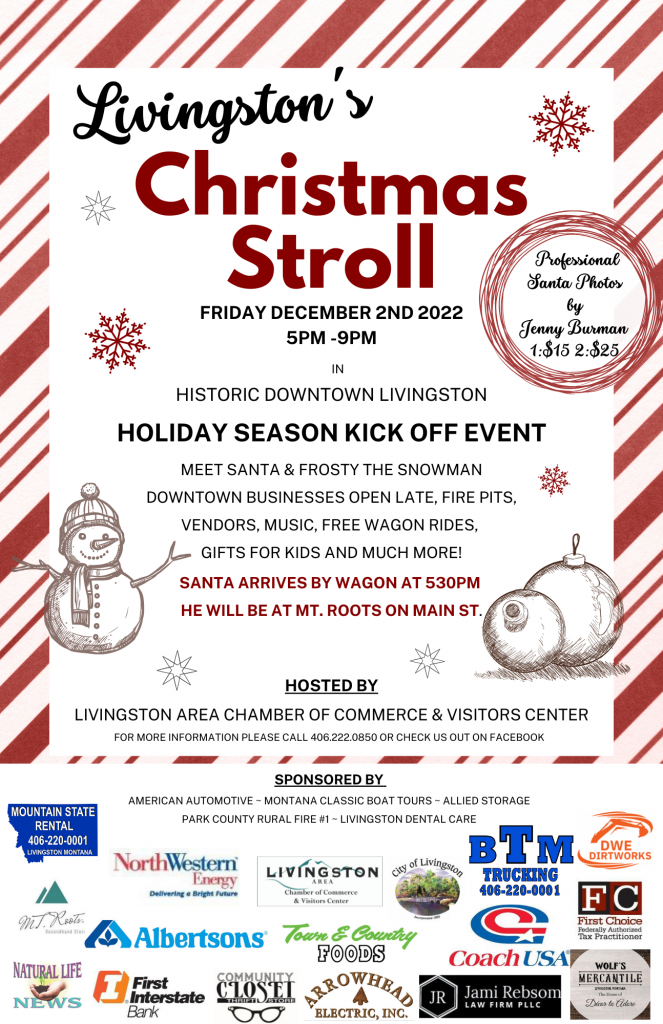 Come Visit Livingston for a warm western kick-off to the Christmas ...